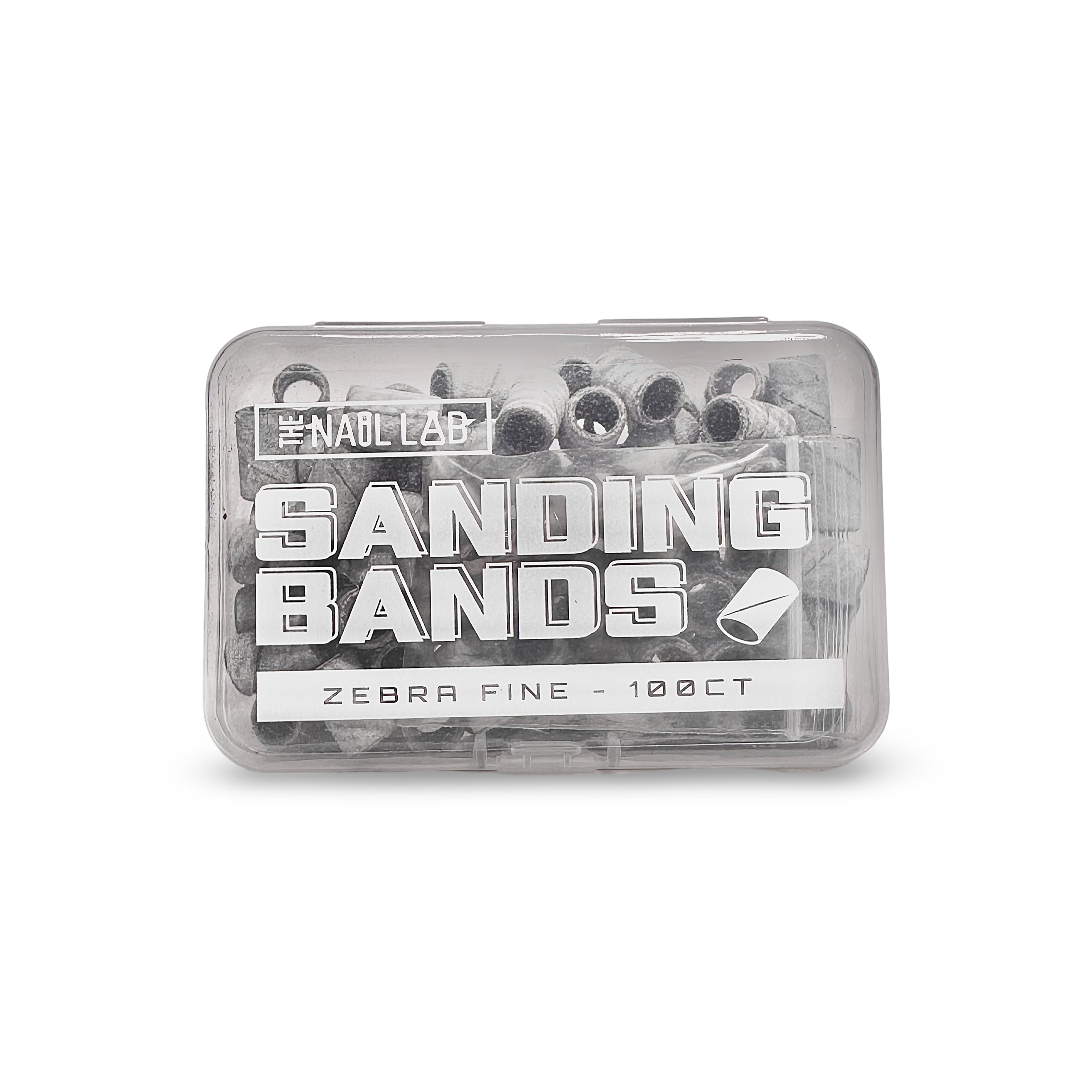 ZEBRA FINE SANDING BANDS 100CT – THE NAIL LAB